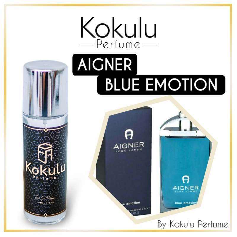 Promo Parfum Pria Aigner Blue Emotion Aroma Fruity Diskon 44% Di Seller ...