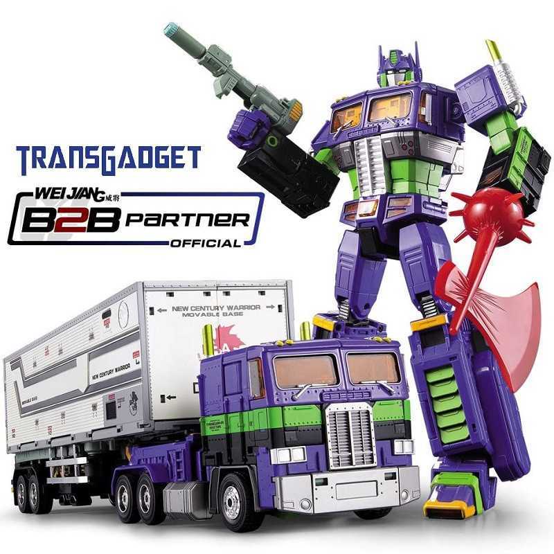 Jual WeiJiang Transformers Optimus Prime Eva Purple - Robot MPP10-E ...