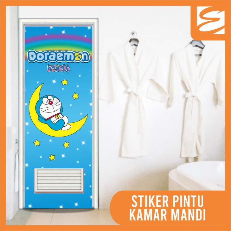 Jual Stiker Pintu Kamar Mandi A - Doraemon (sticker Pintu Kamar Mandi ...