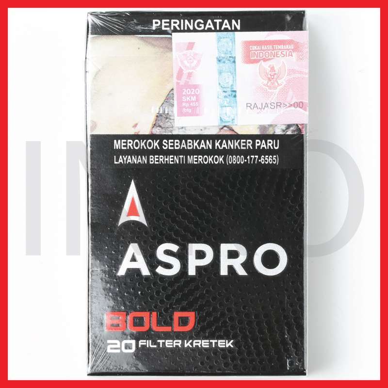 Jual Rokok Filter Aspro Bold 20 Batang (1bungkus) Murah Meriah Di ...