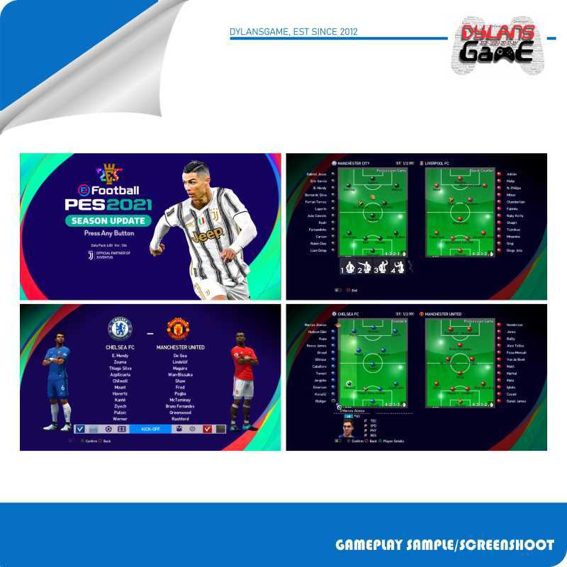 Jual Pes13 Pes 2013 Pro Evolution Soccer + Patch Terbaru 2021 Game Pc ...