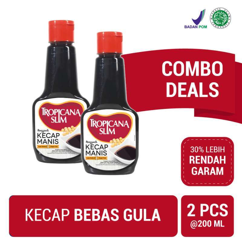 Jual Twin Pack - Tropicana Slim Kecap Manis - Rendah Garam Terbaru Juni ...