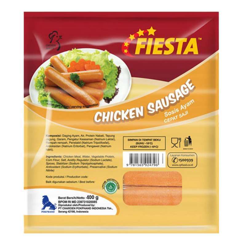 Jual FIESTA CHICKEN SAUSAGE 400GR di Seller Primo Citos - Cilandak ...
