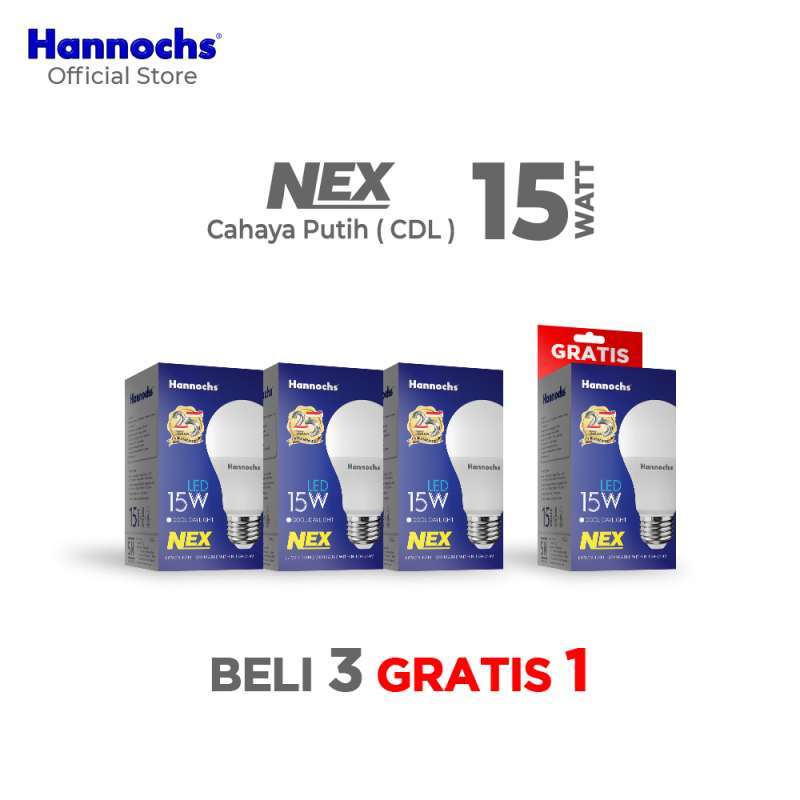 Promo Hannochs Lampu Led Nex Watt Cdl Pcs Putih Paket Murah Putih Diskon Di Seller