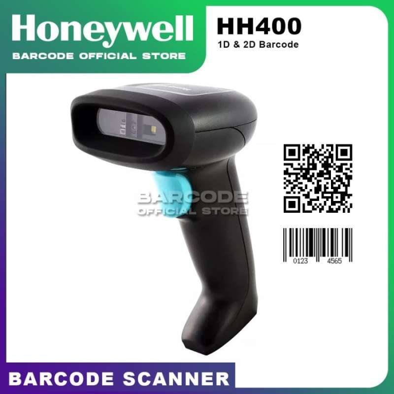Jual Scanner Barcode Honeywell HH400 Imager 2D ( Model Gun ) Scan Layar ...