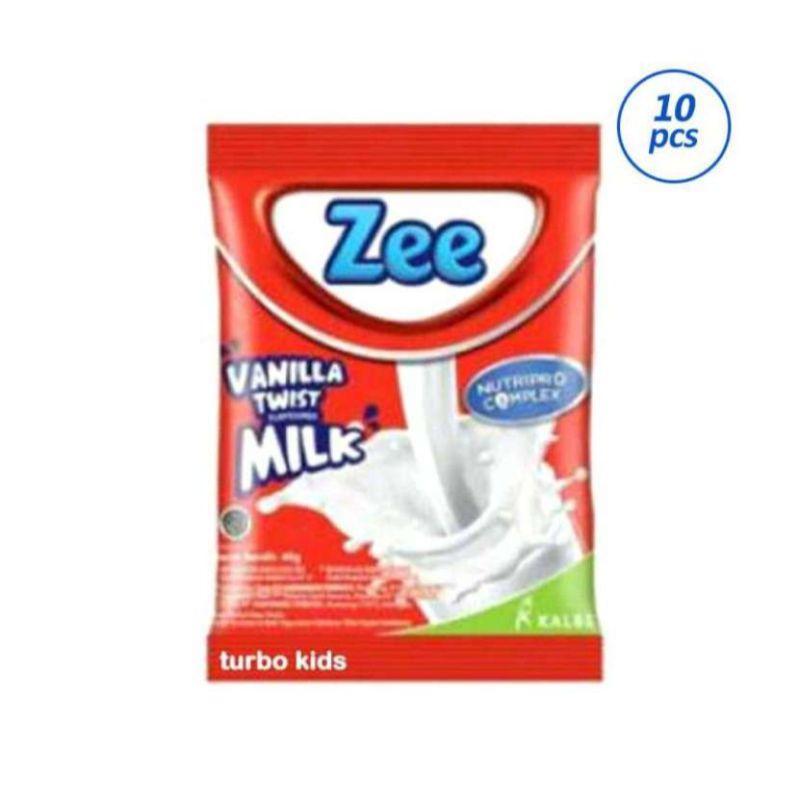 Promo Zee Powder Vanilla Twist Susu [40 g/ 10 Sachets] Diskon 17% di ...