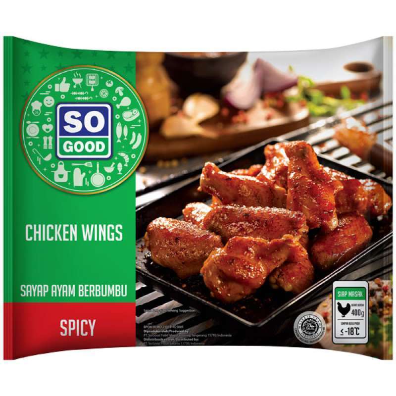 Jual So Good Spicy Wing 400 Gr di Seller Hypermart Kemang Official ...