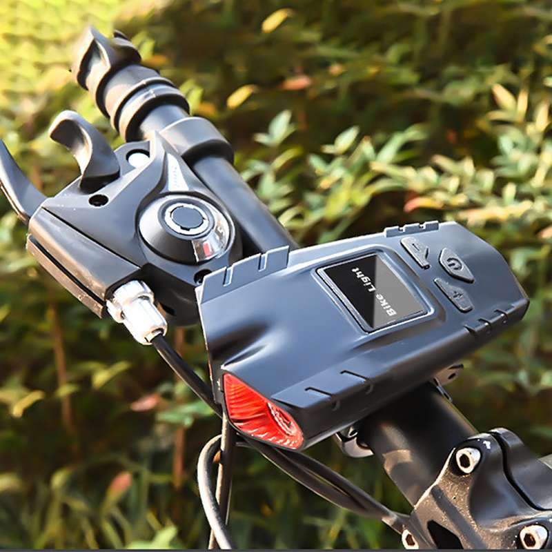 Jual LED Bicycle Speedometer Odometer Headlight Light Set 2000mAh ...