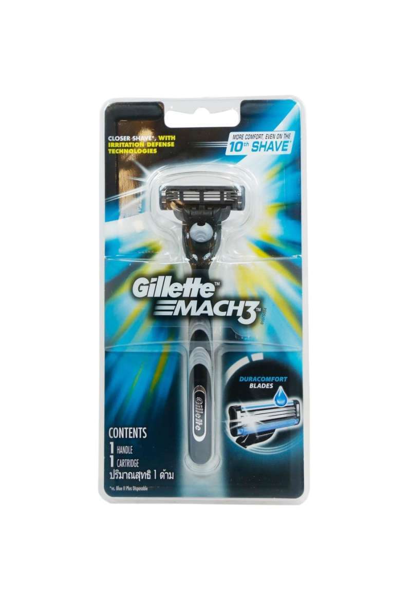 Jual Gillette Mach 3 Classic Razor (Refillable) / Alat Cukur Gillette ...