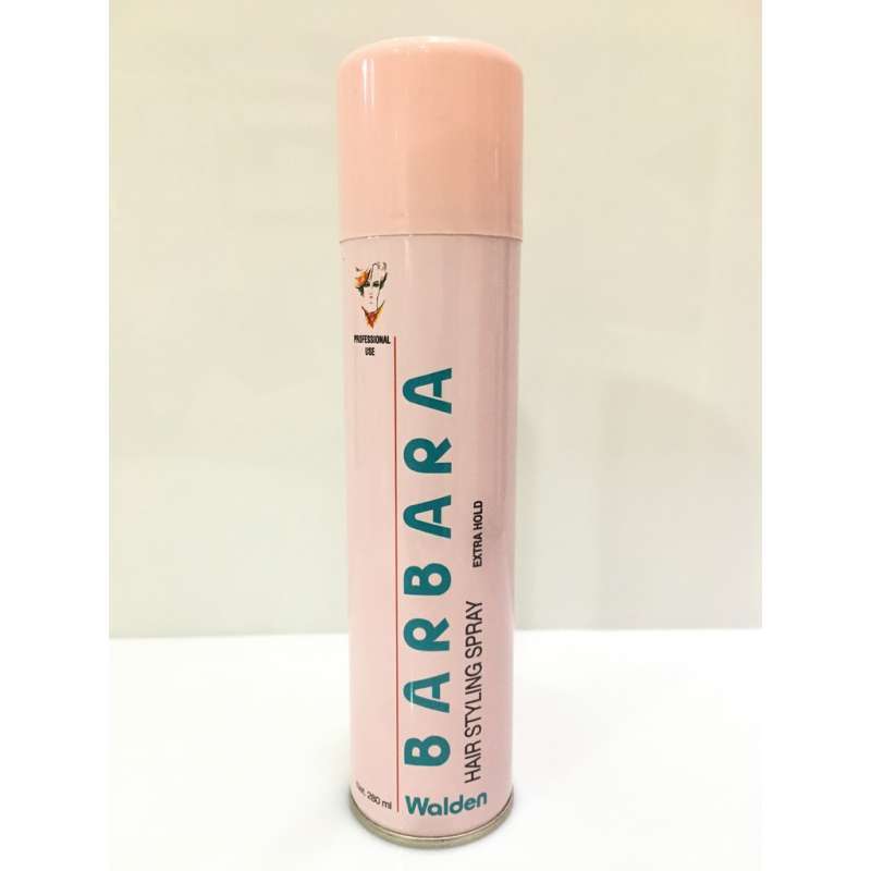 Jual Barbara Hair Spray Extra Hold - Pink 280ml di Seller Sinar Asia ...