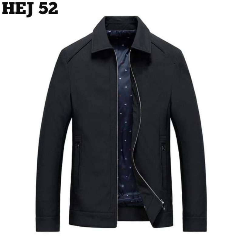 Promo Jaket Pria Semi Jas Terbaru Formal Dhiie's Jacket - M Hitam ...
