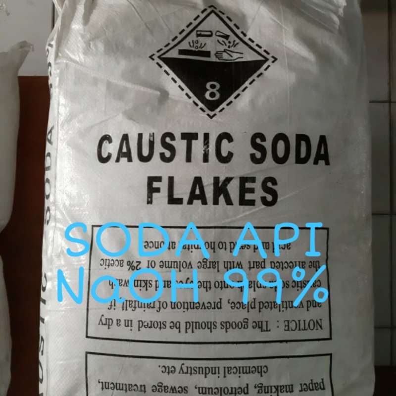 Jual SODA API / 1KG / CAUSTIC SODA / NaOH / NATRIUM HIDROKSIDA / OBAT ...