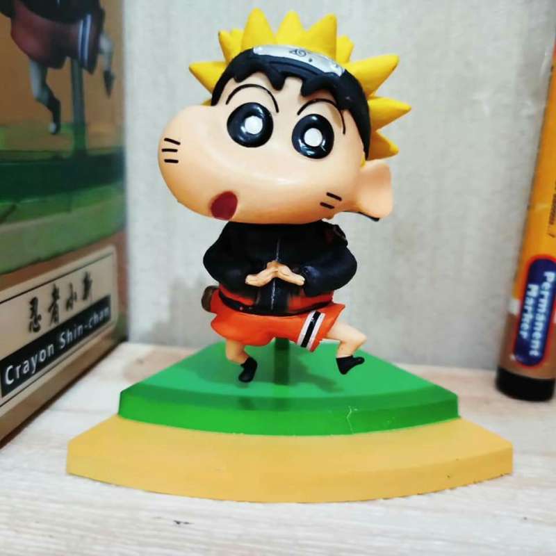 Jual Mainan Statue Figure shinchan Cosplay As Naruto tinggi Sekitar 3 ...