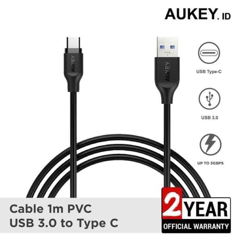 Jual Aukey Cable 1M Pvc Usb 3.0 A To C - 500199 di Seller Runbuy ...