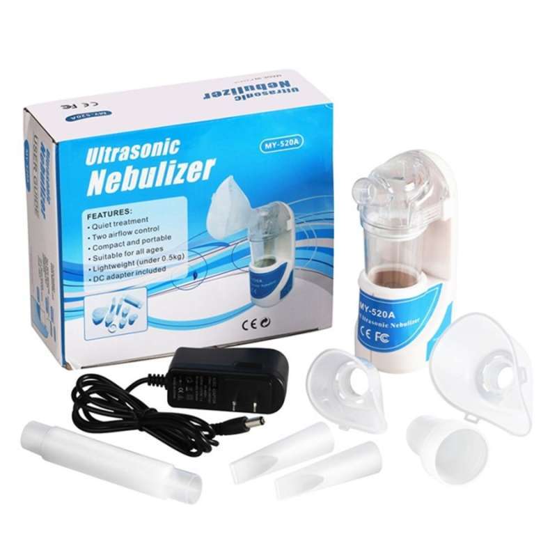 Jual Alat Terapi Pernafasan Ultrasonic Inhaler Nebulizer uap Bayi pilek ...