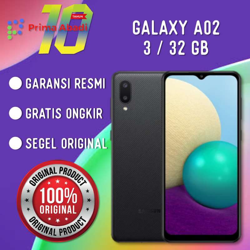 Jual Samsung Galaxy A02 3/32GB Resmi Sein di Seller Prima Abadi ...
