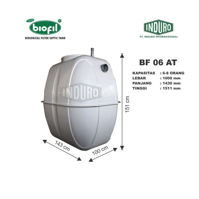 Promo Biofil Septic Tank BF 06 AT Diskon 10% di Seller Induro ...