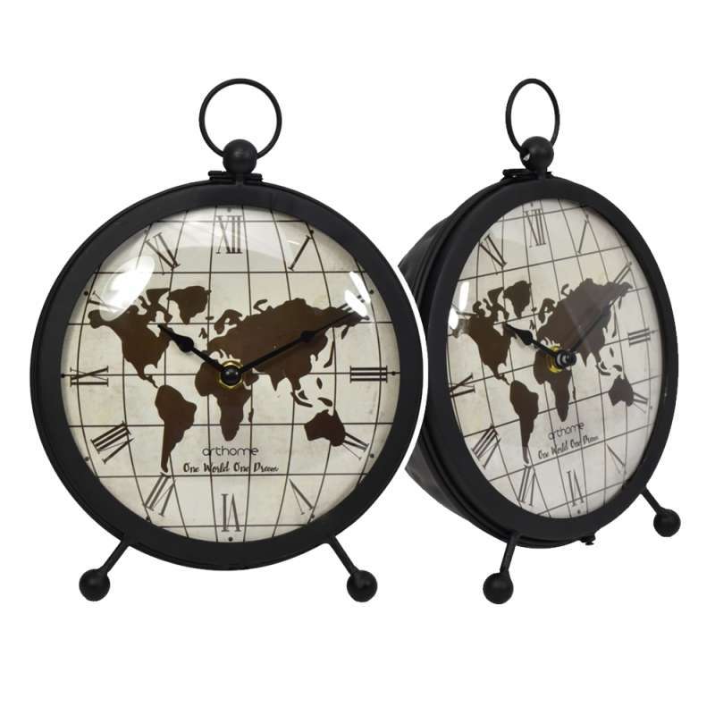 Jual Jam Meja Arthome Design Peta Dunia di Seller Hana Baby Kids - Jati ...