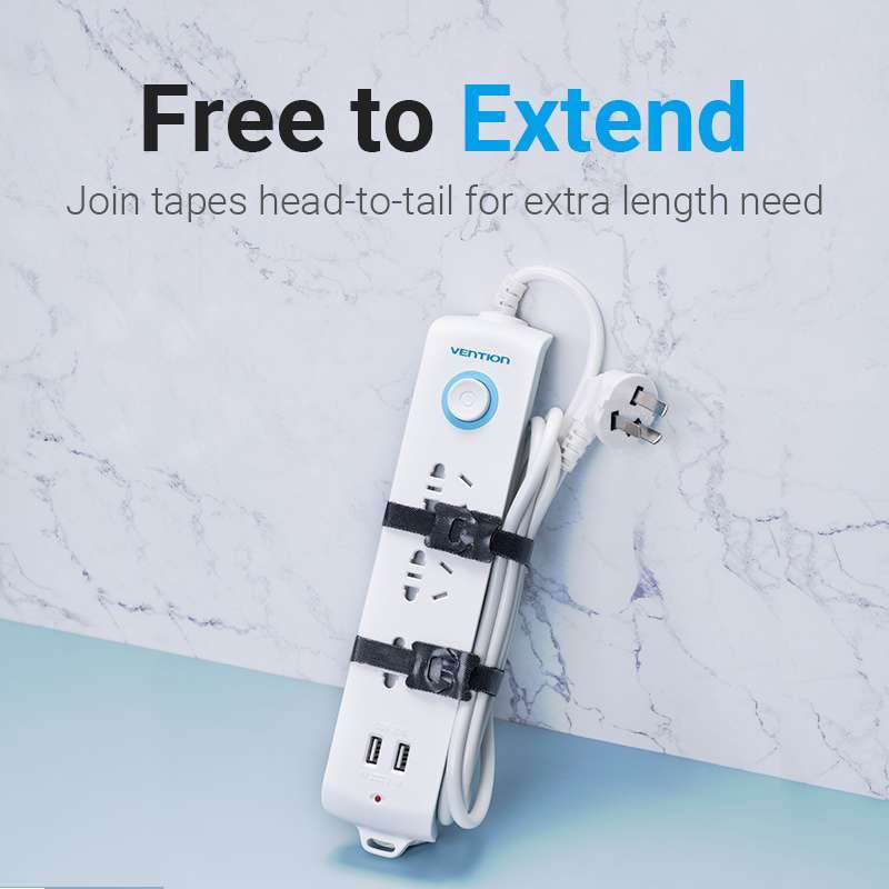 Jual Vention Kabel Ties Tie Velcro Organizer Perekat Penggulung ...