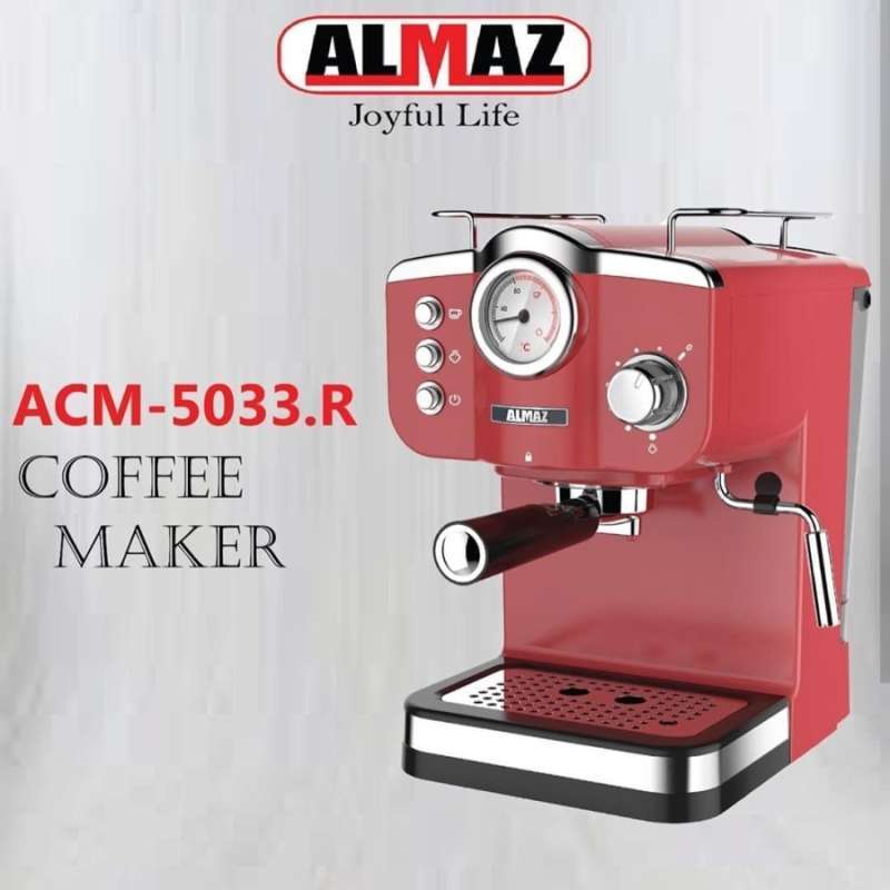 Jual Mesin Espresso Almaz Acm5033 Merah Mesin Kopi Espresso Coffee ...