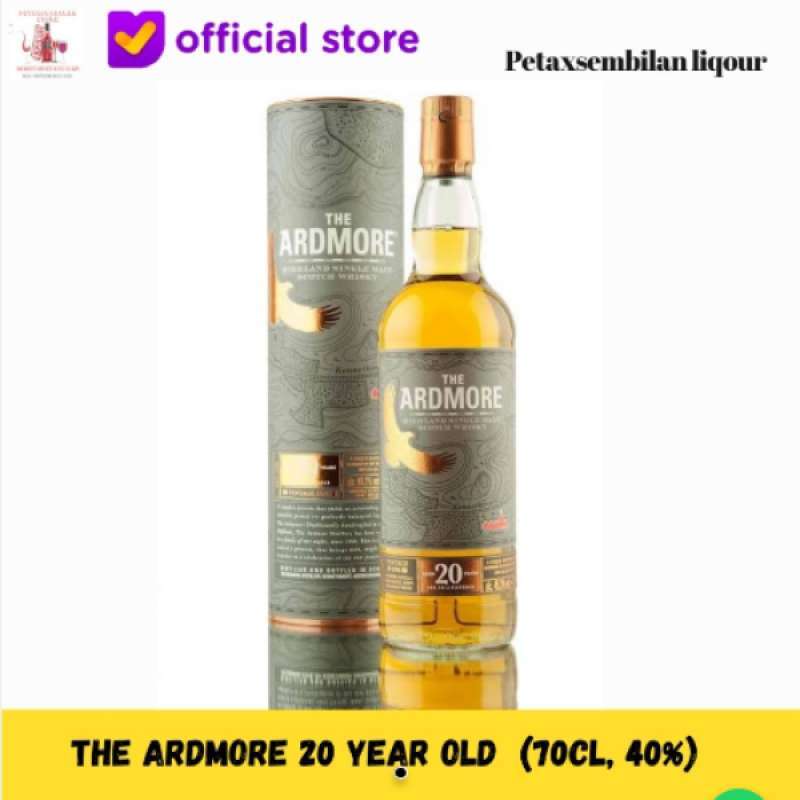 Jual The Ardmore 20 year old (70cl, 40%) di Seller Queen liquor ...