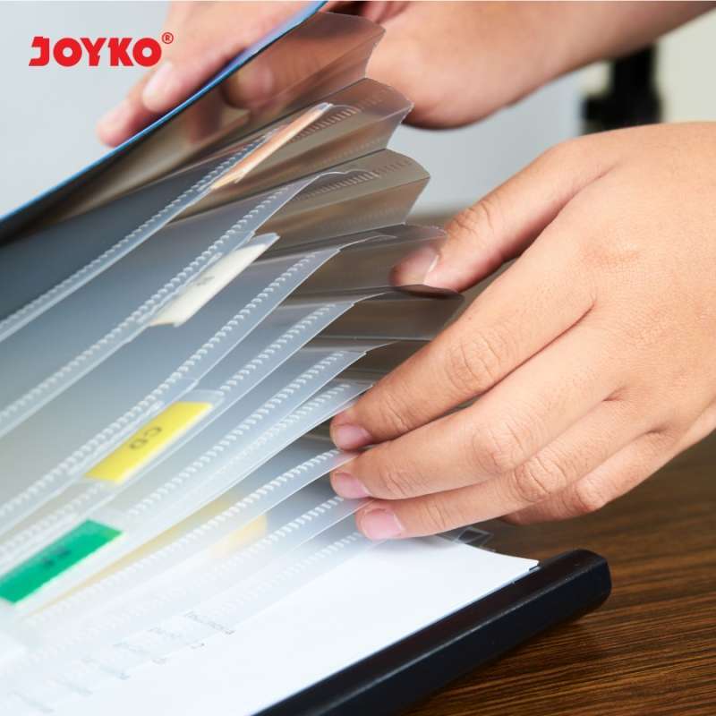Jual Joyko Expanding File Folio F4 13 Pockets / Map Harmonika Ef-1f4 Di ...