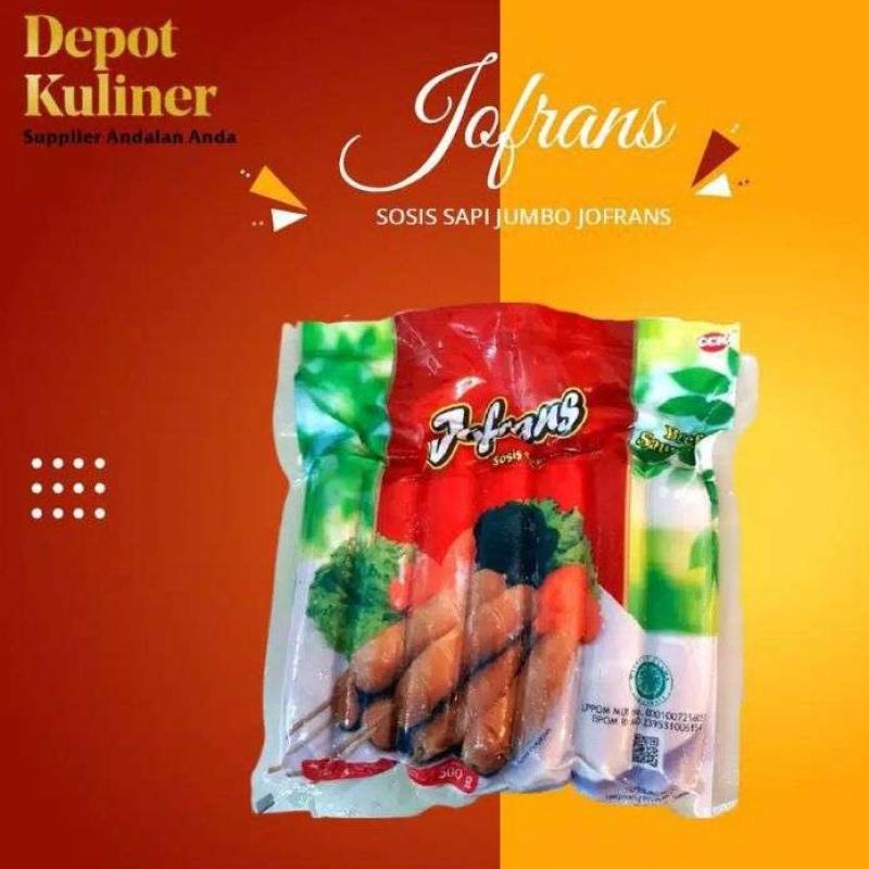Jual Sosis Bakar Jumbo Sapi Jofrans 500 Gram Di Seller Depot Kuliner ... Jual Sosis Bakar Jumbo Sapi Jofrans 500 Gram Di Seller Depot Kuliner ...