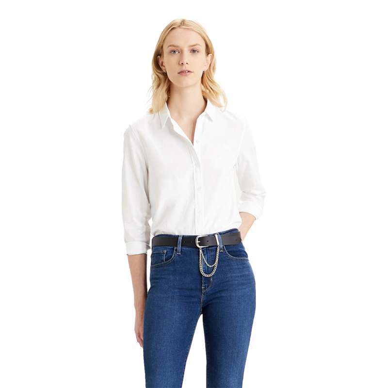 Jual Levi's The Classic Bw Shirt Bright White (34574-0000) di Seller ...