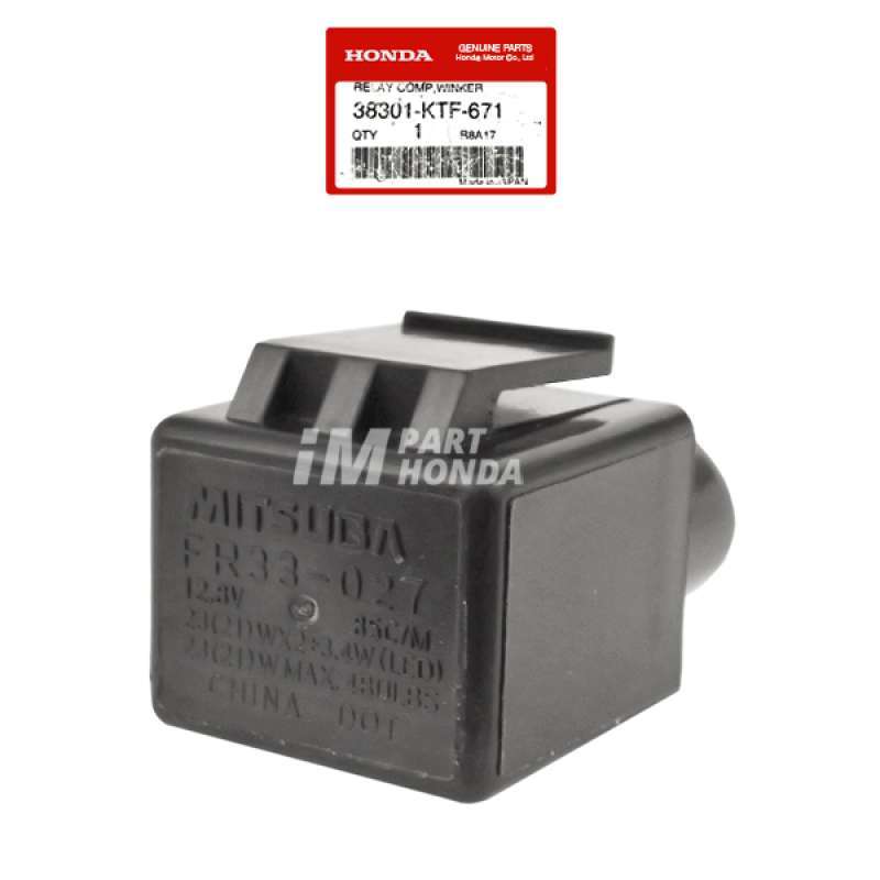 Jual Ahm 38301-ktf-671 Flasher Relay Comp Winker Cbr 250 R Cbu Thailand ...