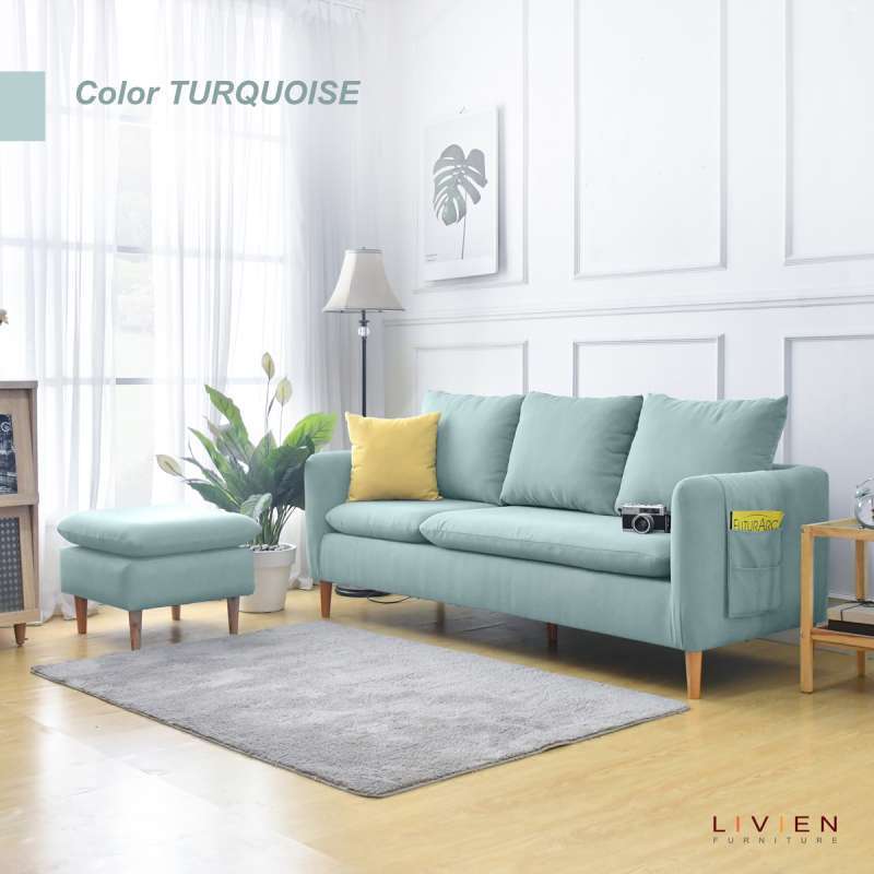 Promo LIVIEN FURNITURE - Sofa Ruang Tamu Minimalis - Sofa L - Sofa ...