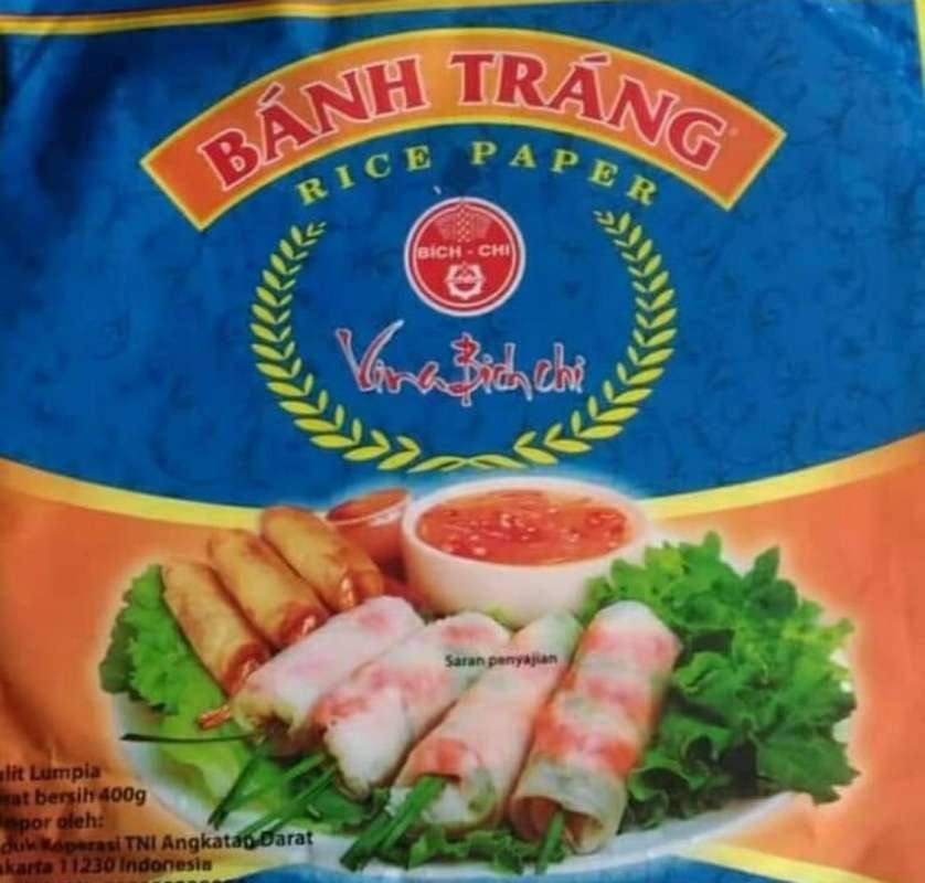 Jual Kulit Lumpia Vietnam Banh Trang Bich Chi Rice Paper 400gr di ...