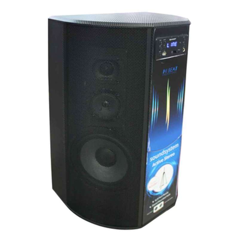 Jual Sharp Speaker Aktif Cbox-hbpro8ubo (+tripod_sharp_hbpro) Di Seller ...