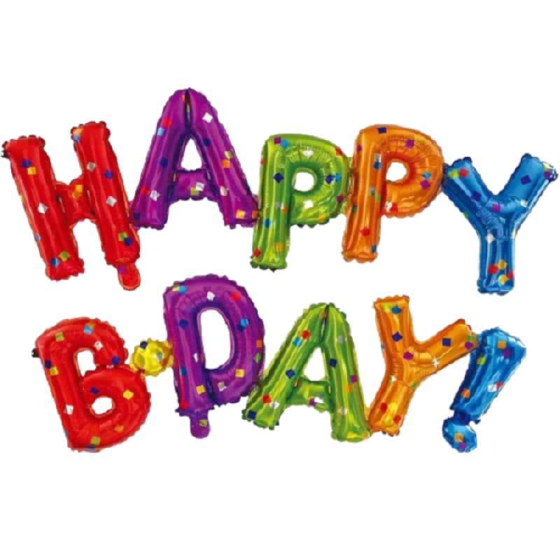 Jual Balon Foil Huruf 'HAPPY BIRTHDAY' di Seller ANABELLA STORE ...