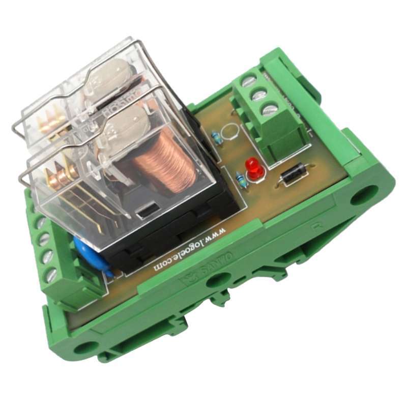 Promo 2 Channel DC 12V Relay Module Two Panels Driver Board Module With ...
