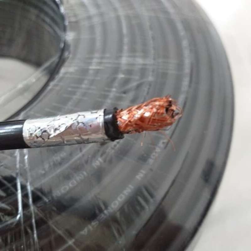 Jual Kabel Antena Tv 5c Hitam Tanpa Booster 100 Yard Full Tembaga Kitani Di Seller Dominoshop ...