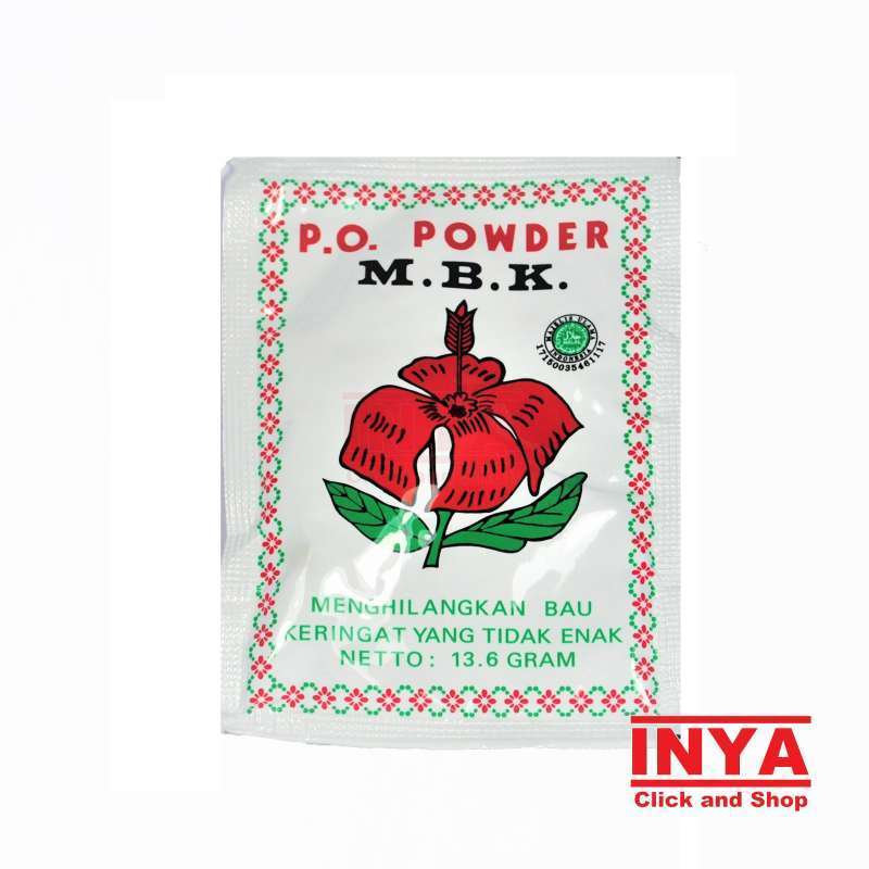 Jual MBK WHITE PUTIH P.O. POWDER 13.6gr Sachet - Bedak Talc di Seller ...