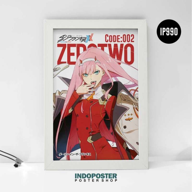 Jual Poster Darling In The Franxx Zero Two Anime A3 45x30cm Di Seller ...