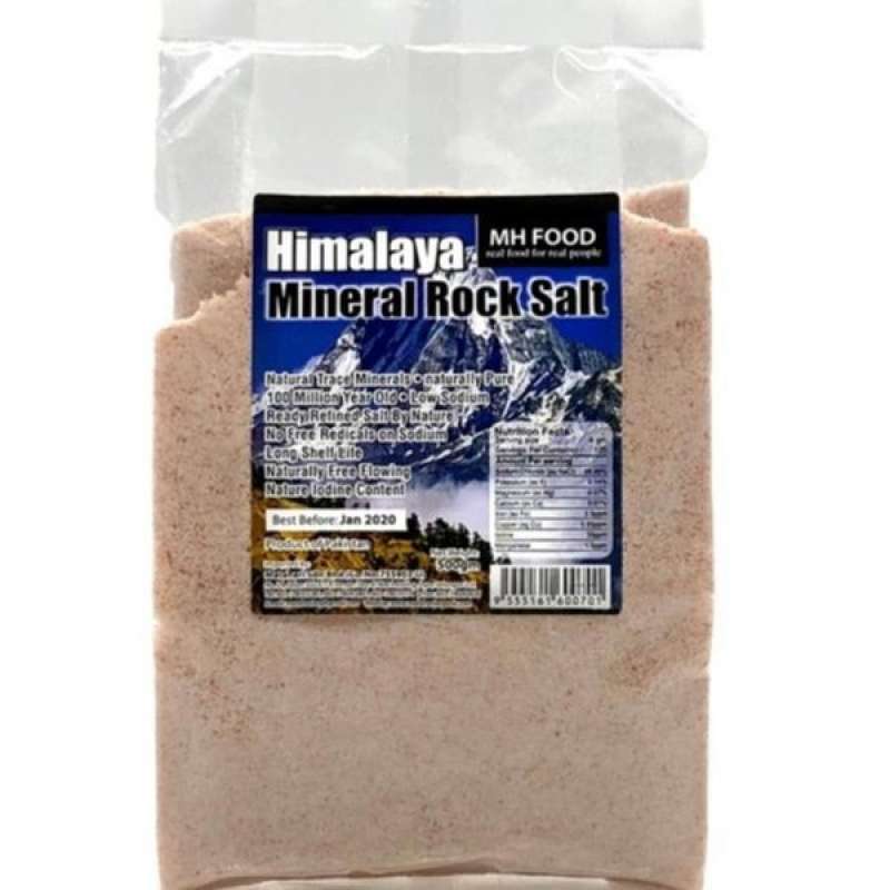 Jual Himlayan Mineral Rock Salt Di Seller Growell Wholefoods - Selong ...