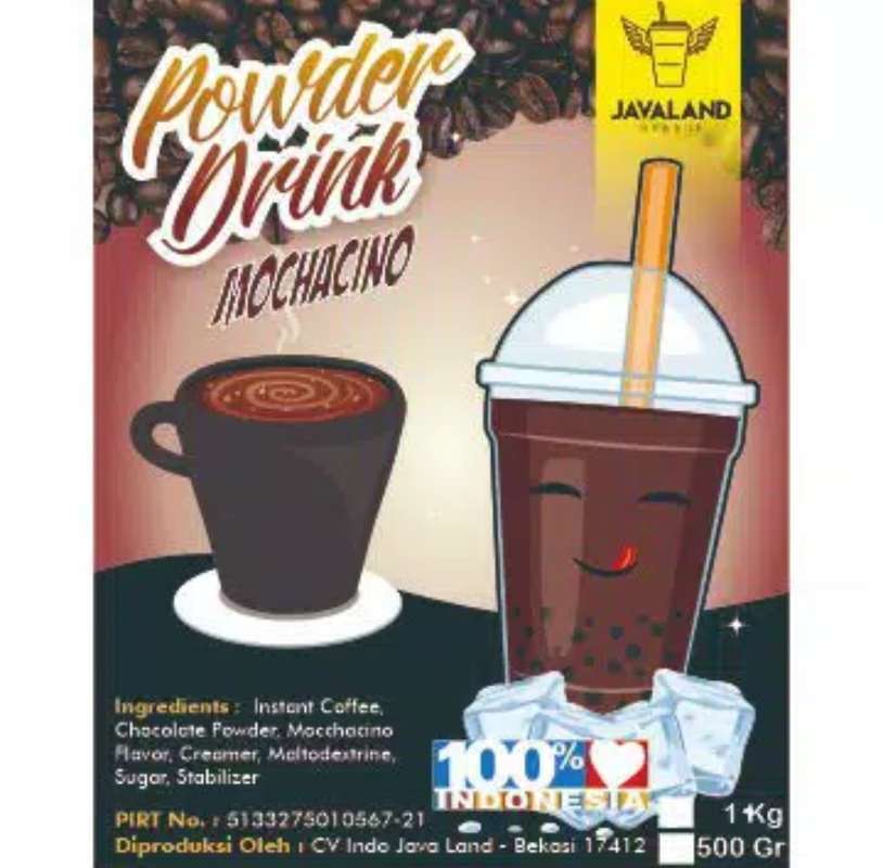 Jual Bubuk Minuman Mochacino Tester 100 Grm di Seller kedaibubukmalang ...