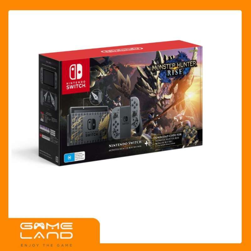 Jual Nintendo Switch console Gen 2 V2 Monster Hunter Rise Special ...