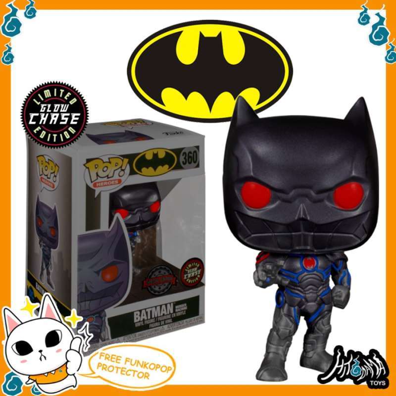 Jual Funko Pop Murder Machine Batman Glow Chase #360 Heroes Dc Figure ...