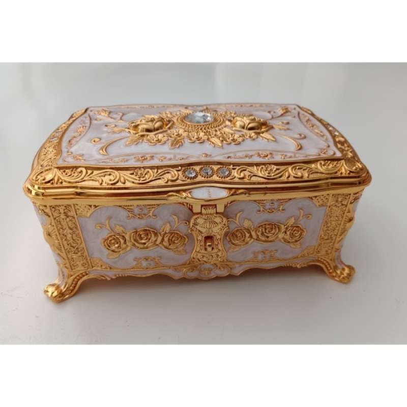 Jual kotak perhiasan gembok box 100 % ORIGINAL di Seller Larichi - | Blibli