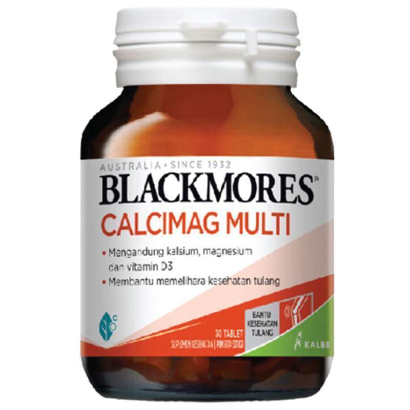 Jual BLACKMORES CALCIMAG MULTI VITAMIN VIT CALCIUM KALSIUM MAGNESIUM D3 K1 TULANG OSTEOPOROSIS ...