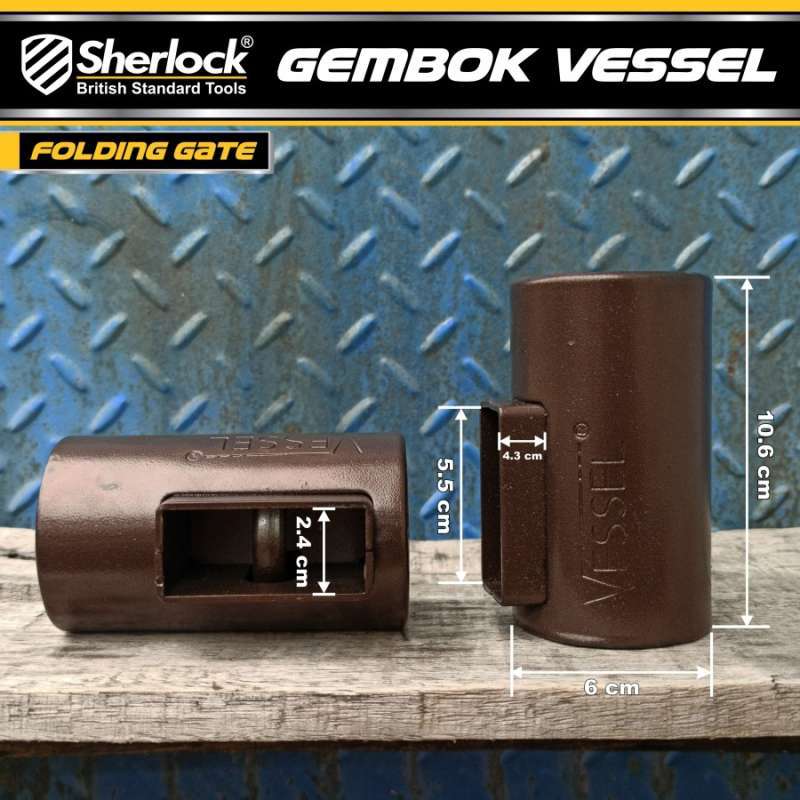 Jual Gembok Tabung Vessel Sherlock Untuk Folding Gate Di Seller ...
