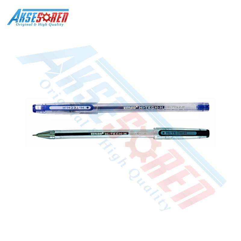 Promo Pulpen Gel 1 Pack Kenko [hi-tech-h/12 Pcs] / Pena Hi Tech ...