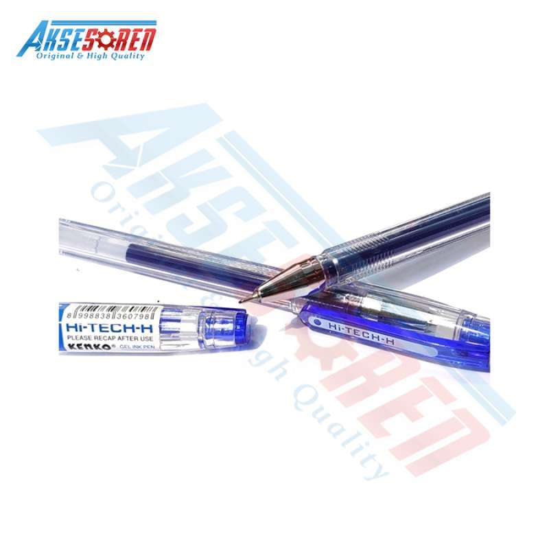 Promo Pulpen Gel 1 Pack Kenko [hi-tech-h/12 Pcs] / Pena Hi Tech ...
