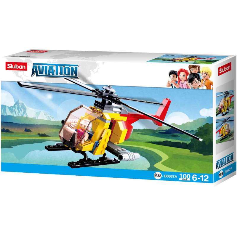 Jual Lego Sluban Aviation Helicopter M38-b0667a Di Seller Dino Mart ...