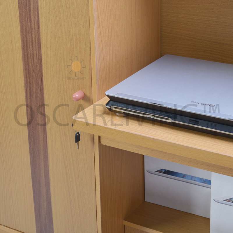 Jual Meja Belajar Big Panel Mbs 318 / Meja Kantor + Rak Buku Di Seller ...