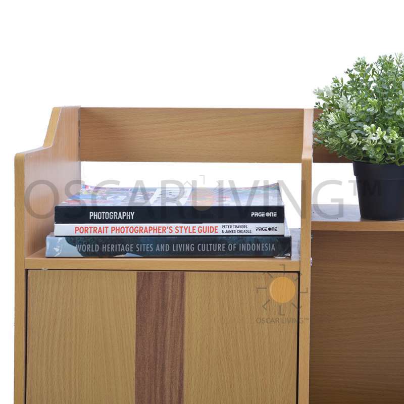 Jual Meja Belajar Big Panel Mbs 318 / Meja Kantor + Rak Buku Di Seller ...