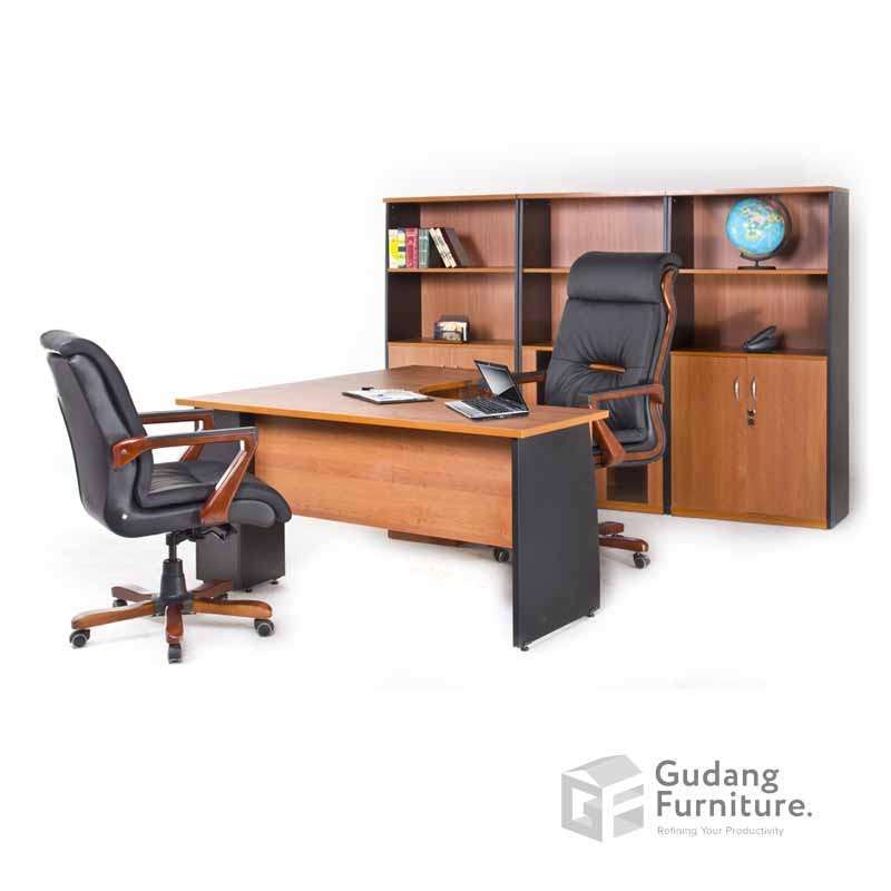 Promo Meja Kerja Kantor Manager Aditech Sdd 02 Diskon 28% Di Seller ...